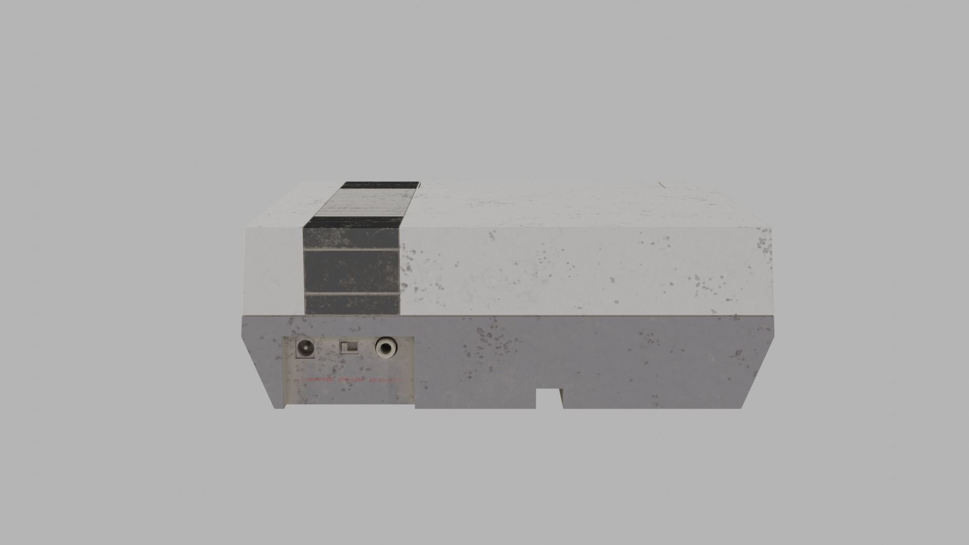 Nintendo Entertainment System 1983 Used 3D model | CGTrader