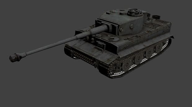 ww2 german Tank Tiger 1 3D model | CGTrader
