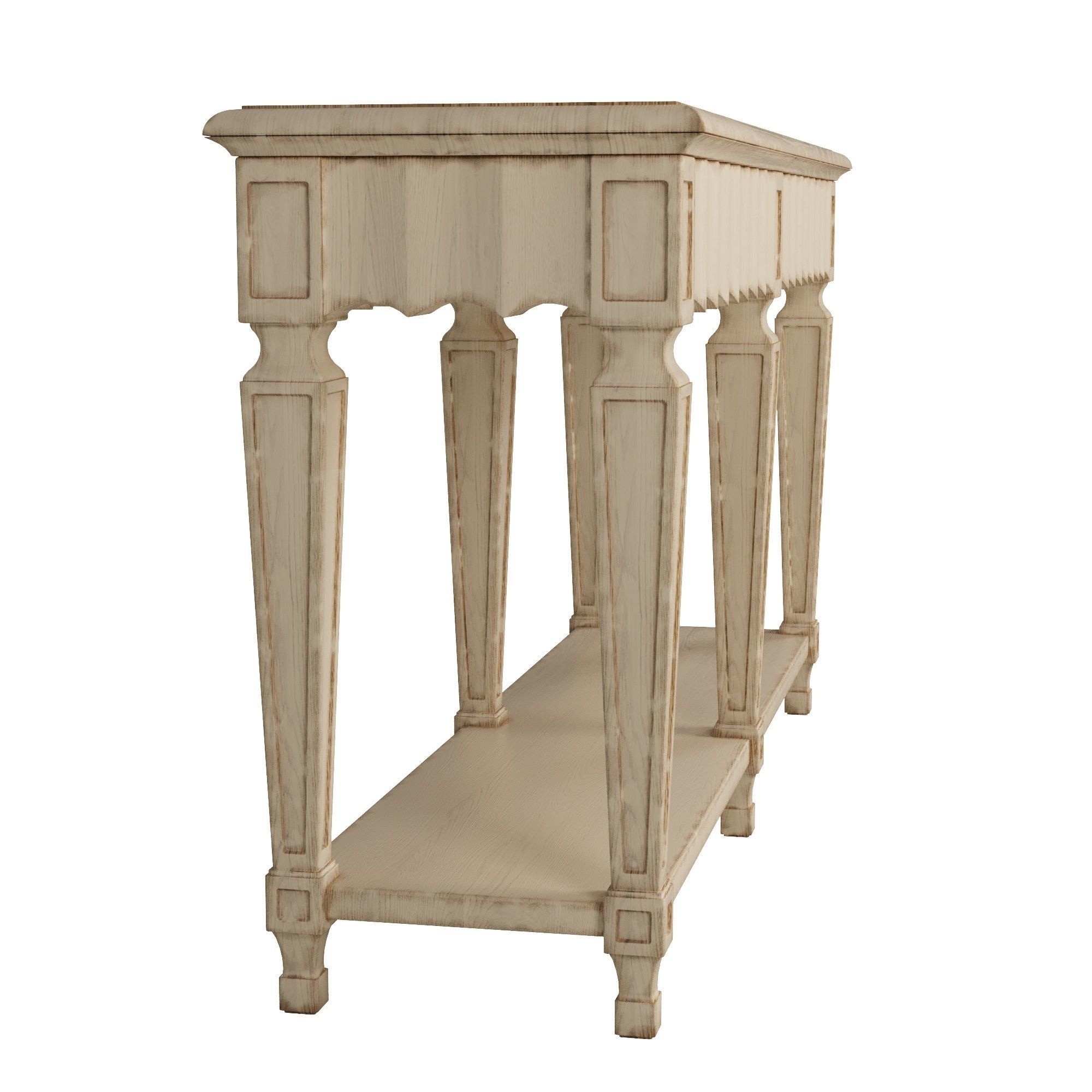 Oka Ruffelen Console Table 3D model | CGTrader