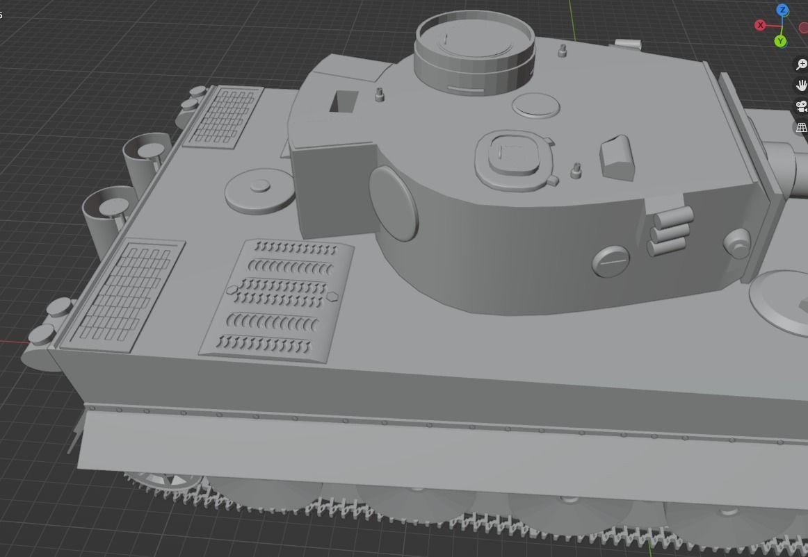 3D model Tiger Tank WW2 LowPoly VR / AR / low-poly | CGTrader