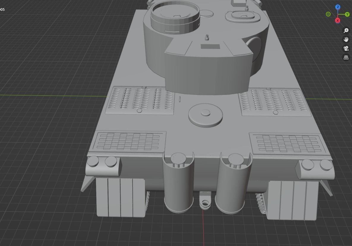 3D model Tiger Tank WW2 LowPoly VR / AR / low-poly | CGTrader