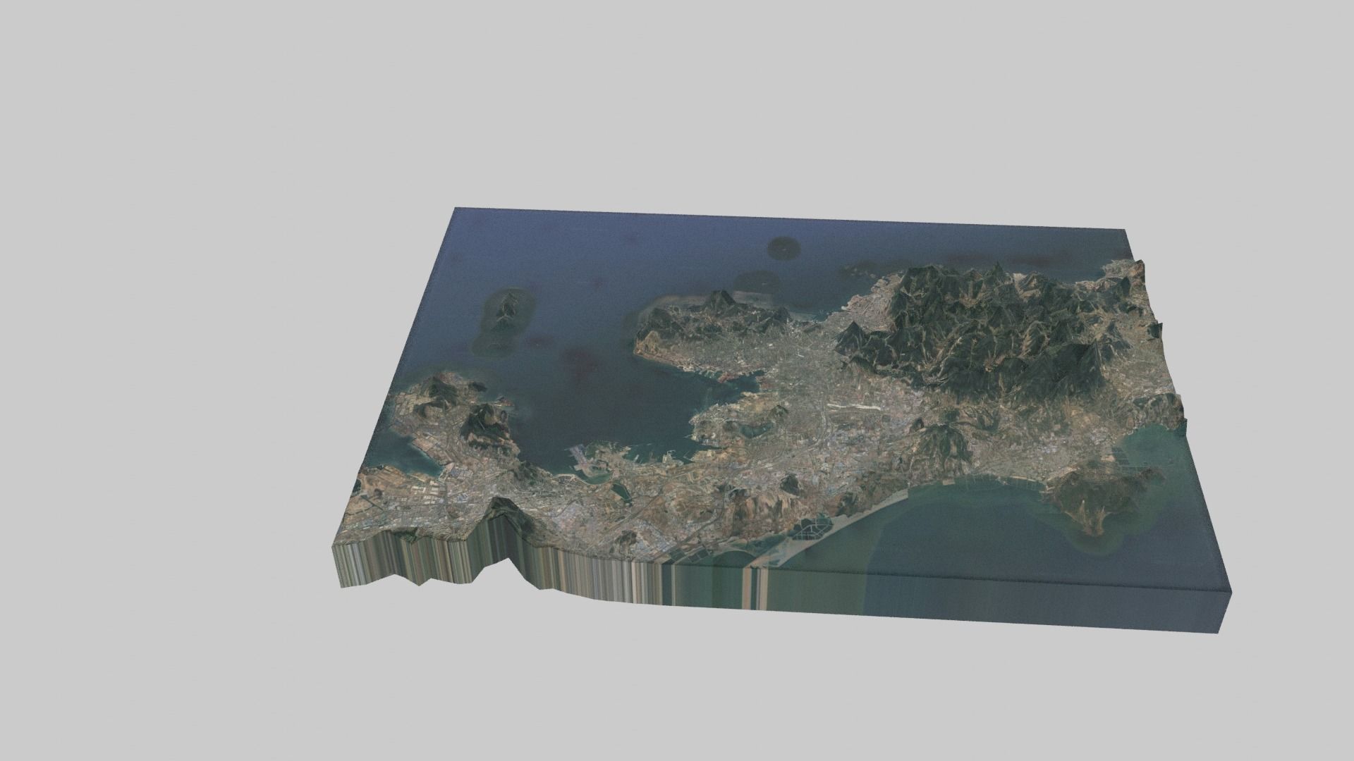 3D model Dalian City VR / AR / low-poly | CGTrader