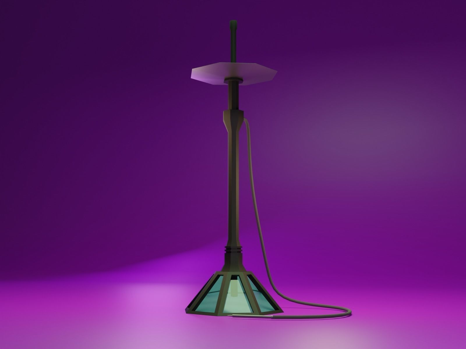 3D model Hookah model in loft style VR / AR / low-poly | CGTrader