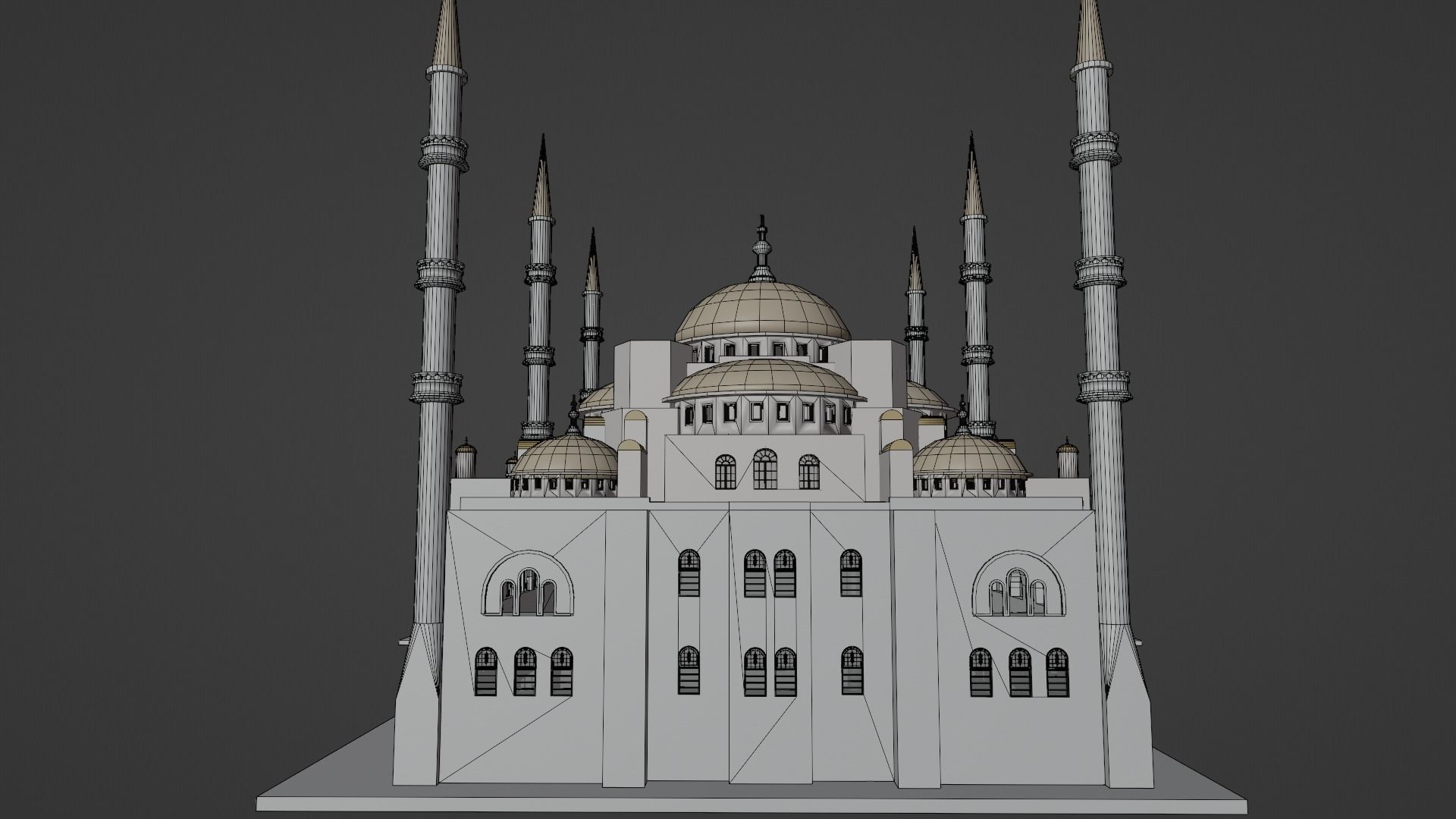 MOSQUE 3D model | CGTrader