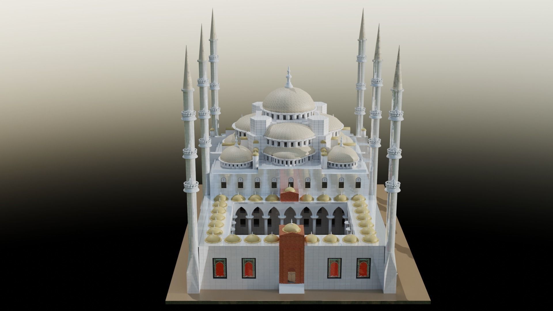 MOSQUE 3D model | CGTrader