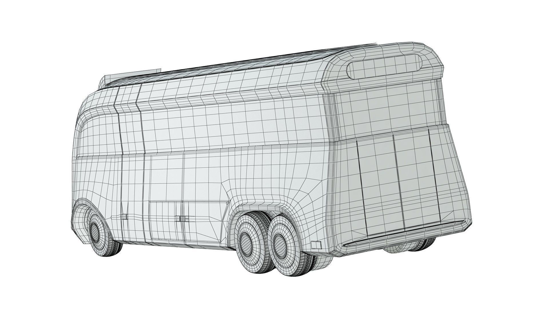 Futuristic Concept Bus 3D model | CGTrader