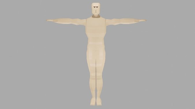 3D model Male Low-poly Character VR / AR / low-poly | CGTrader