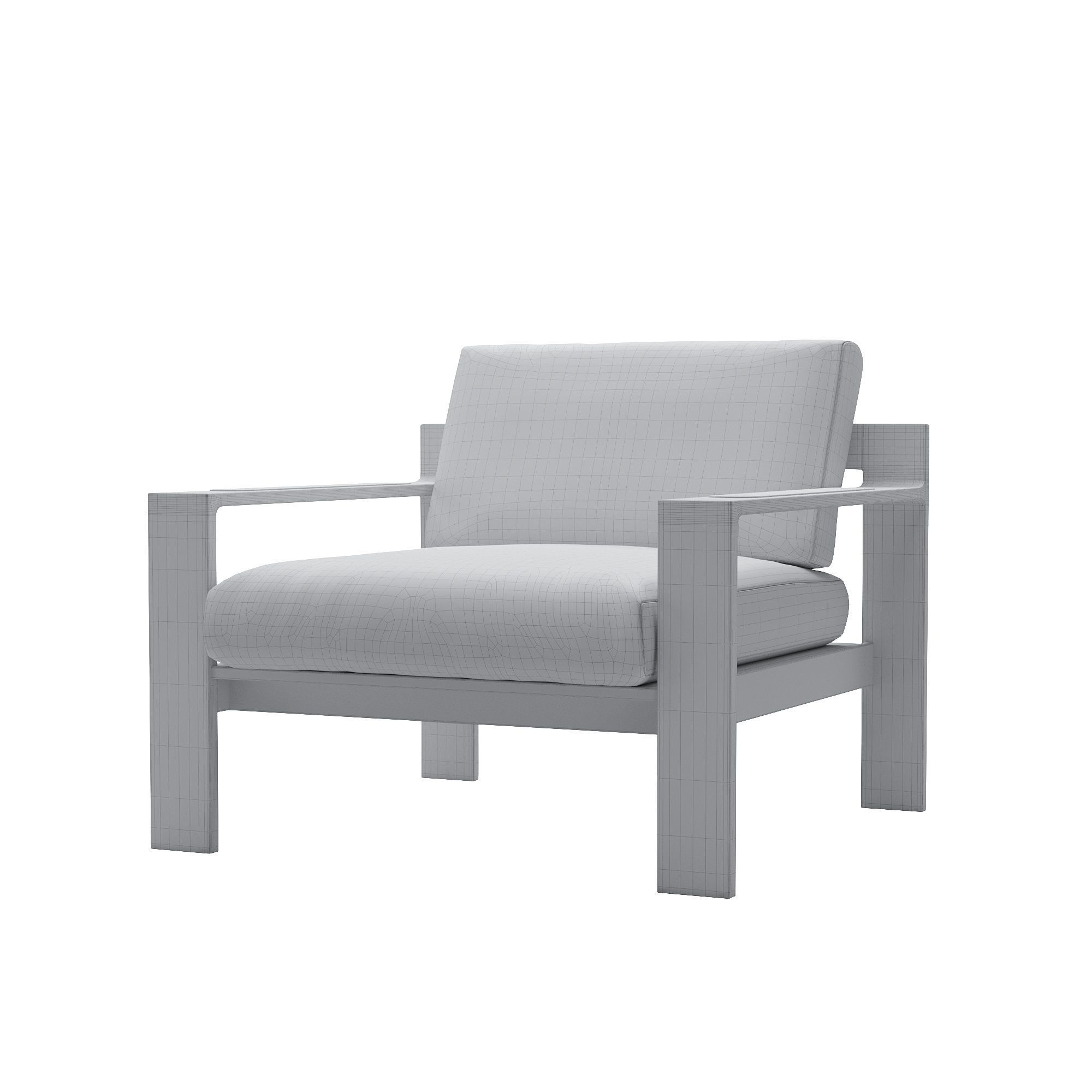 GLOSTER LOOP LOUNGE CHAIR 3D model | CGTrader