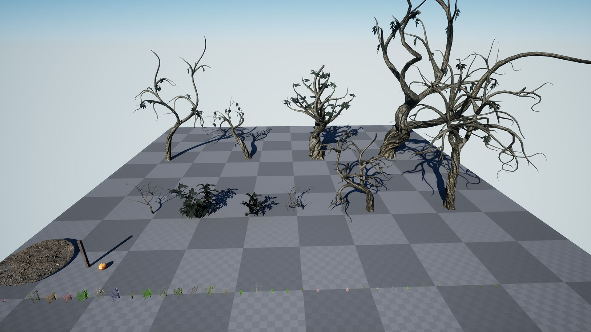 3D model Witch Forest 60 Assets VR / AR / low-poly | CGTrader