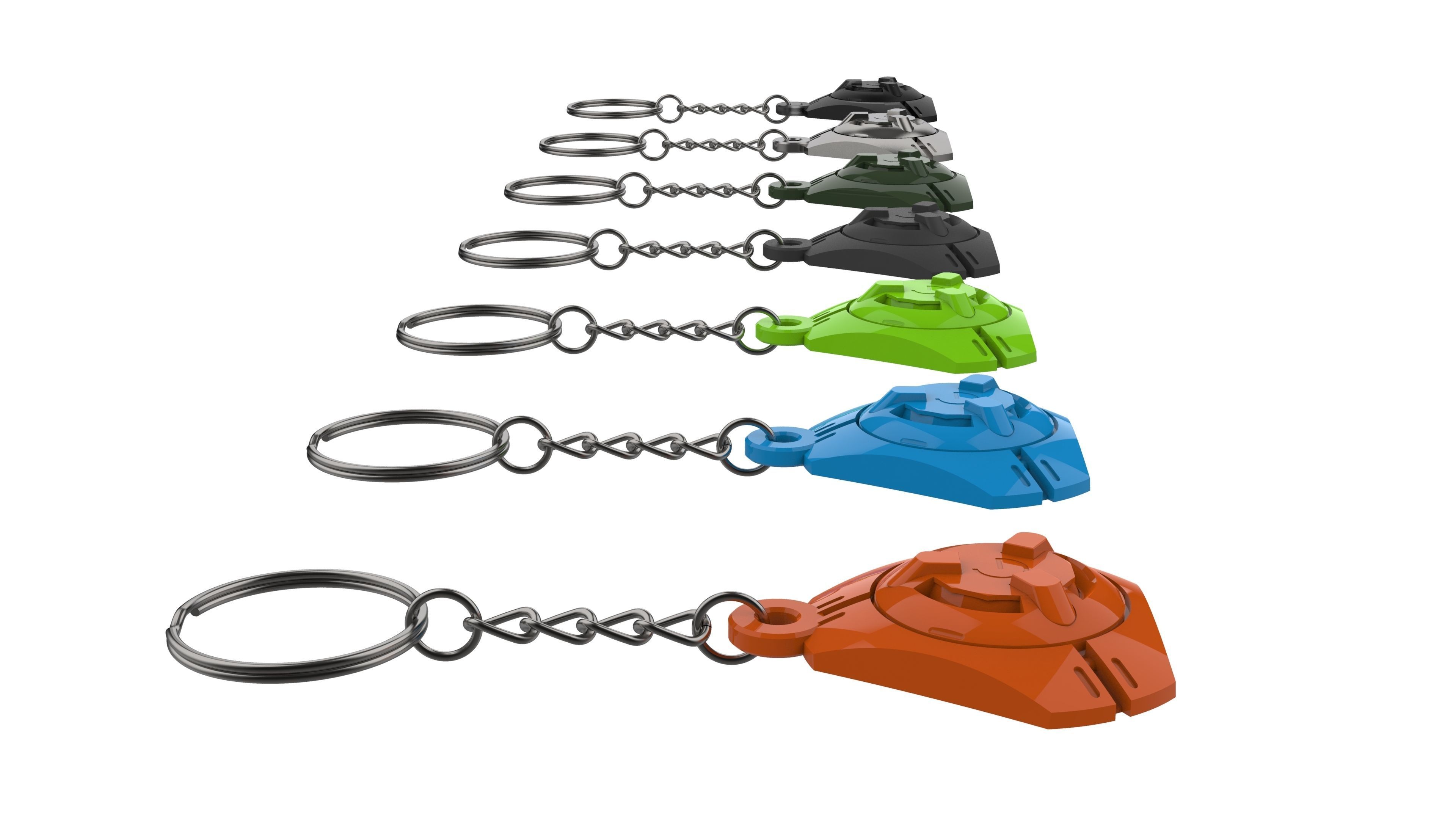 Keychain - Tracer Pulse Bomb - Overwatch - Printable - STL 3D model 3D ...