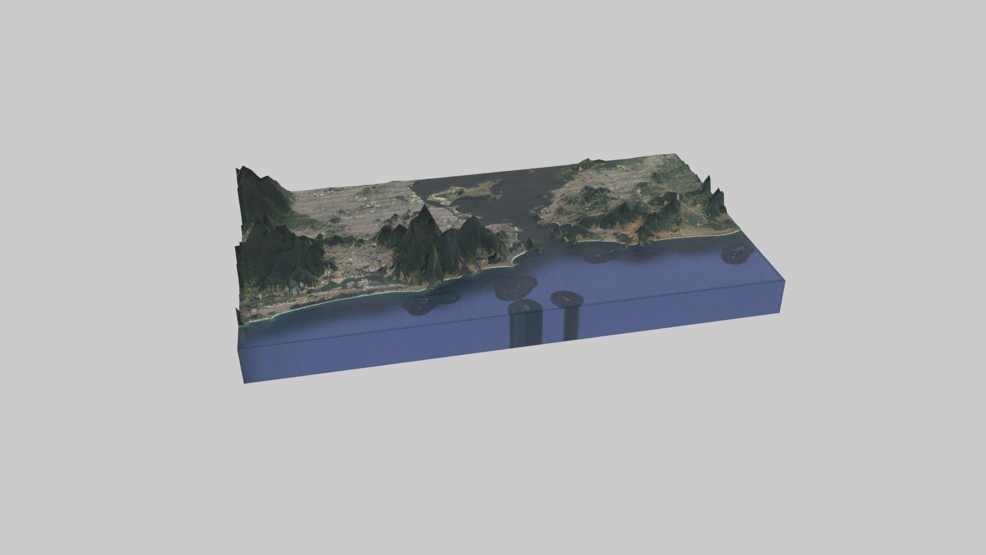 3D model Rio de Janeiro City VR / AR / low-poly | CGTrader