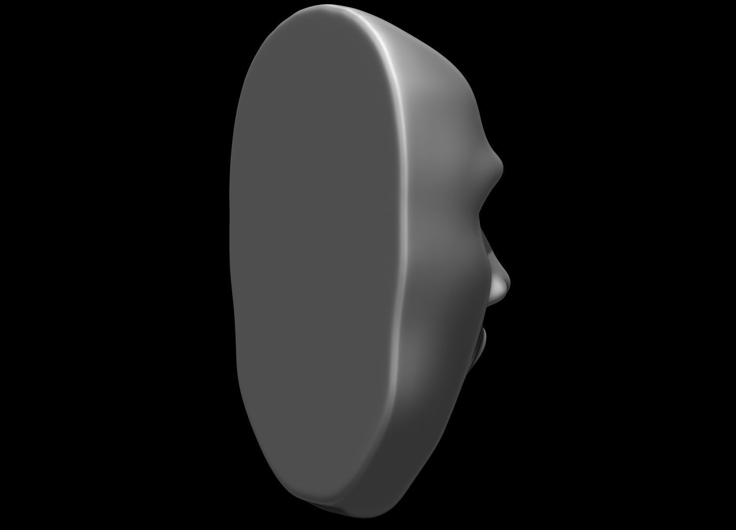 Face Wall Art 3D model 3D printable | CGTrader