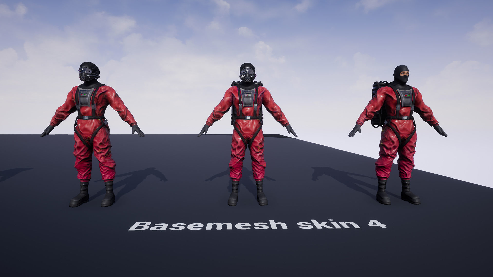 3D model Toxic Warrior VR / AR / low-poly | CGTrader