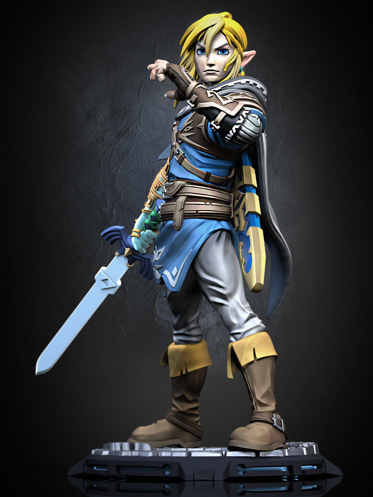 Link Fan Art 3D model 3D printable | CGTrader