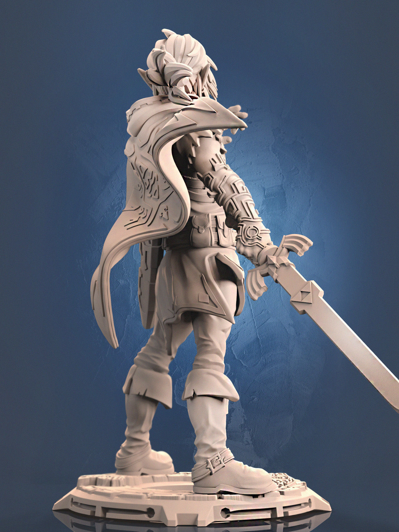 Link Fan Art 3D model 3D printable | CGTrader