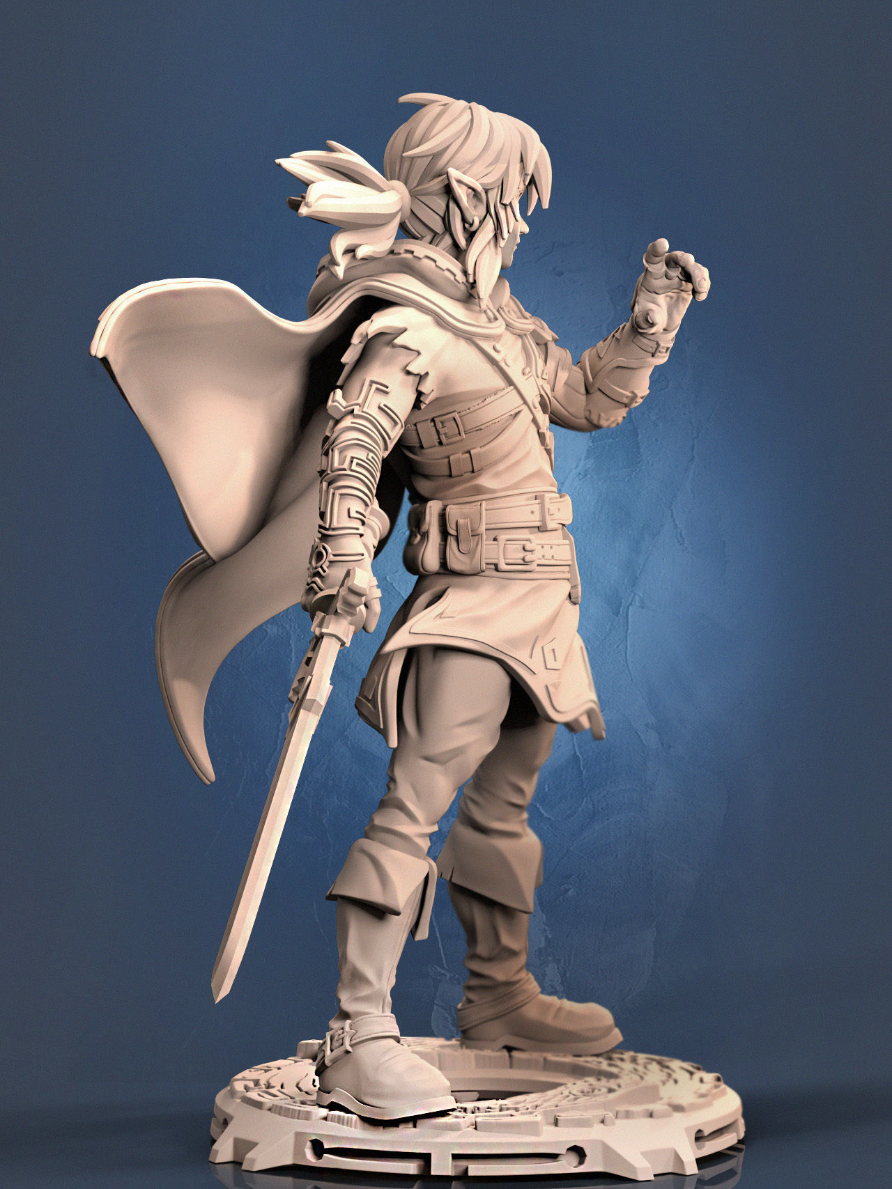 Link Fan Art 3D model 3D printable | CGTrader