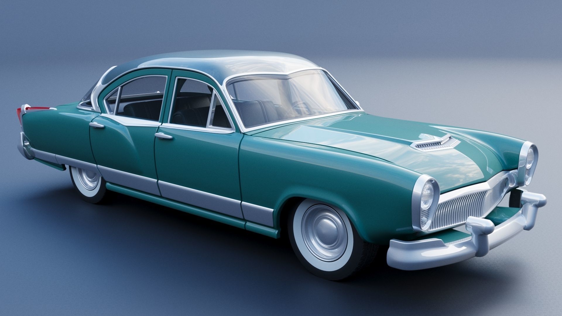 Kaiser Manhattan 1954 3D model 3D printable | CGTrader