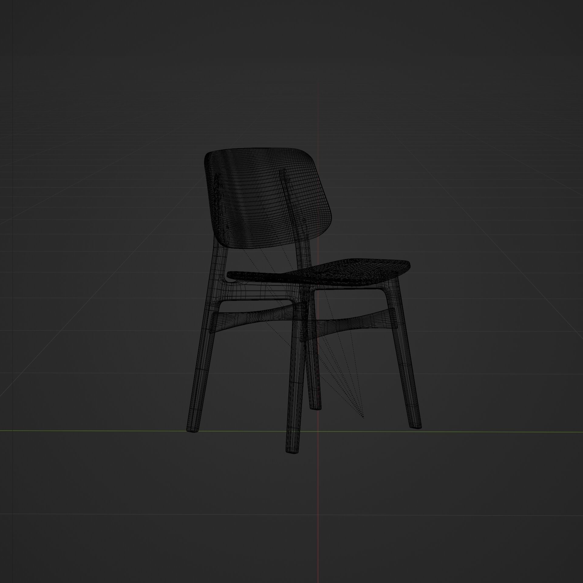 Chair - High Detail 3D model | CGTrader