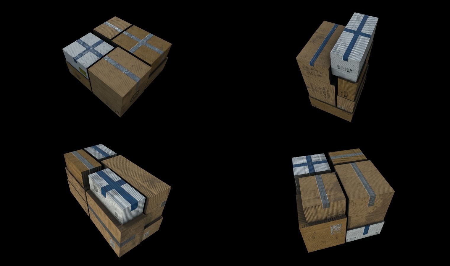 3D model Modular Sewer Environment VR / AR / low-poly | CGTrader