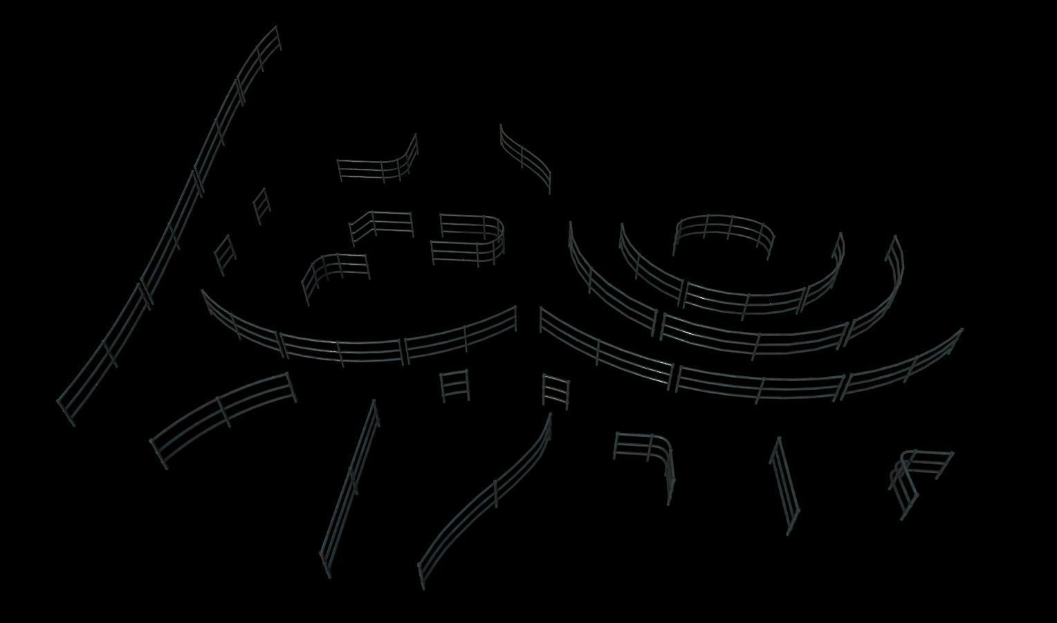 3D model Modular Sewer Environment VR / AR / low-poly | CGTrader