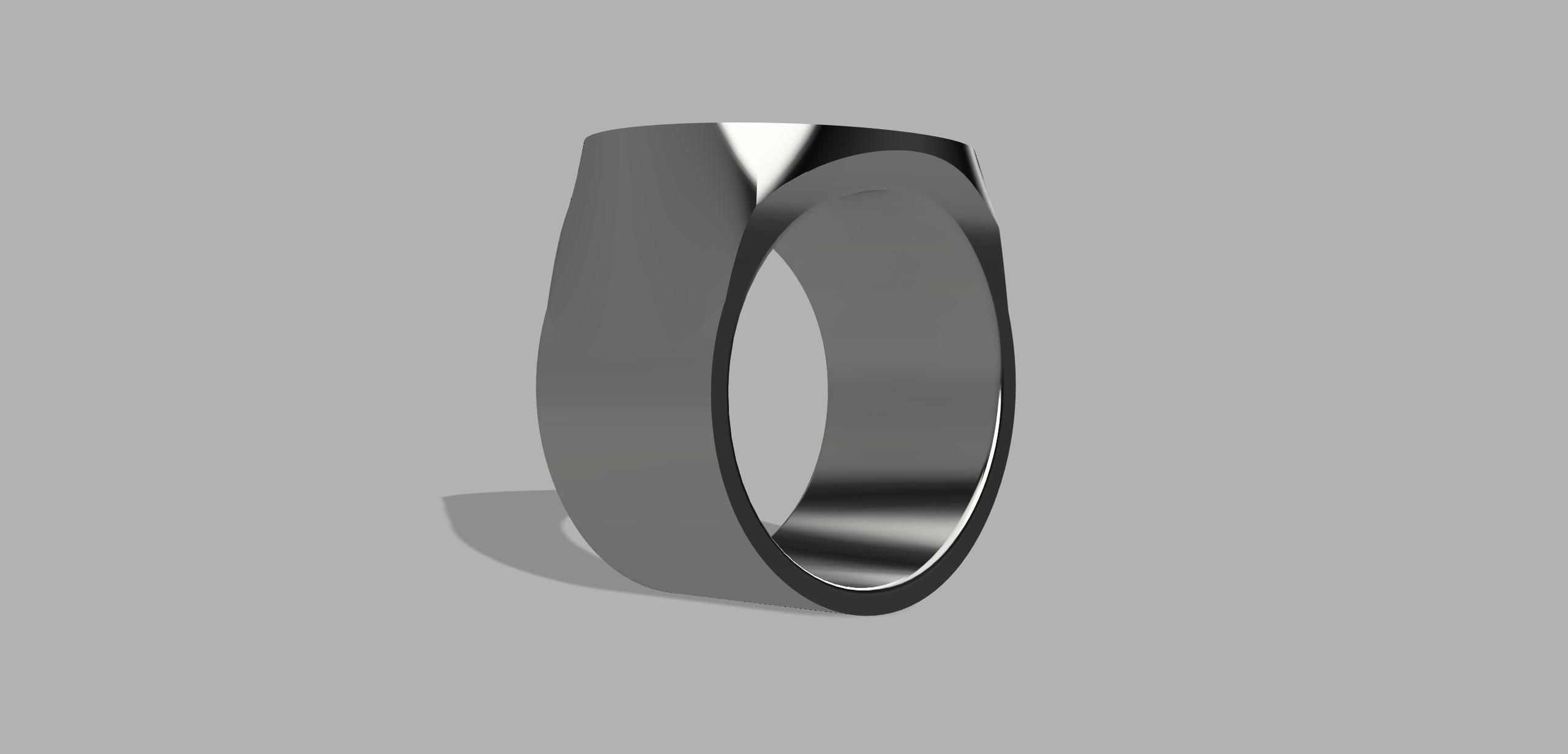 The Simpsons Stonecutters Ring 3D model 3D printable | CGTrader