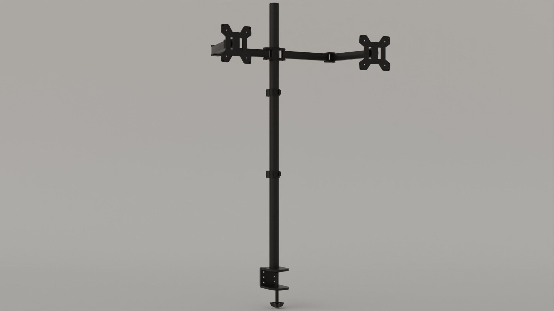 3D model Monitor Stand Workspace with a Minimalist and Modern Design VR ...