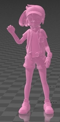 river pokemon snap 3D model 3D printable | CGTrader