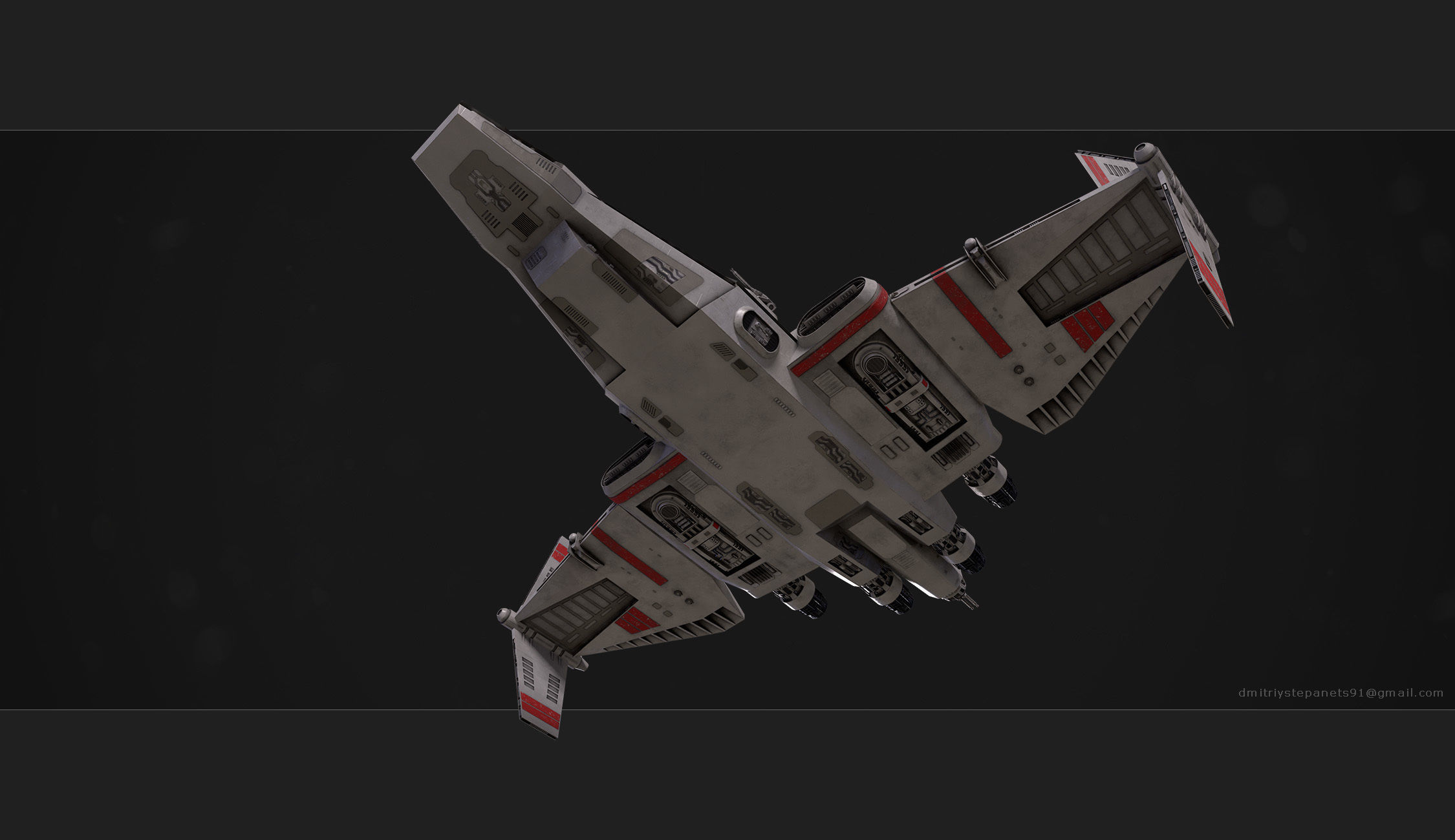 3D model Rebel special forces star ship VR / AR / low-poly | CGTrader