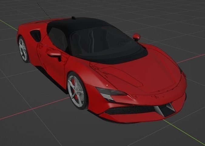 SF90 Stradale 3D model | CGTrader