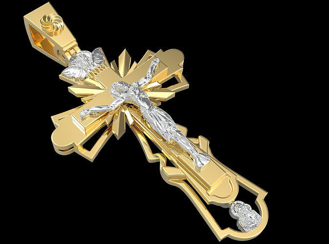 Cross Jesus Inri Pendant