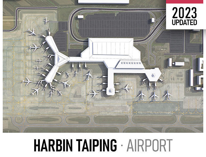 3D model Harbin Airport VR / AR / low-poly | CGTrader