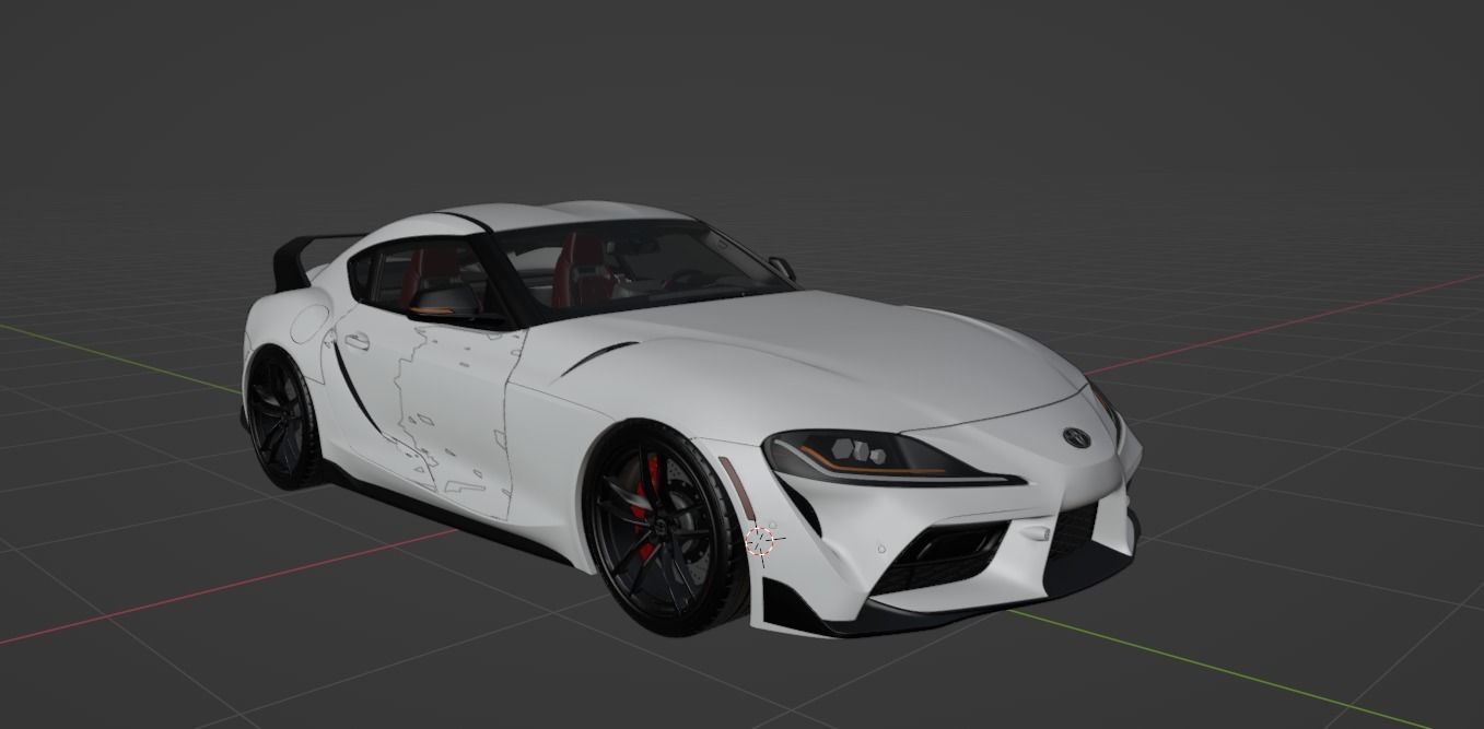 Toyota Supra MK5 3D model | CGTrader