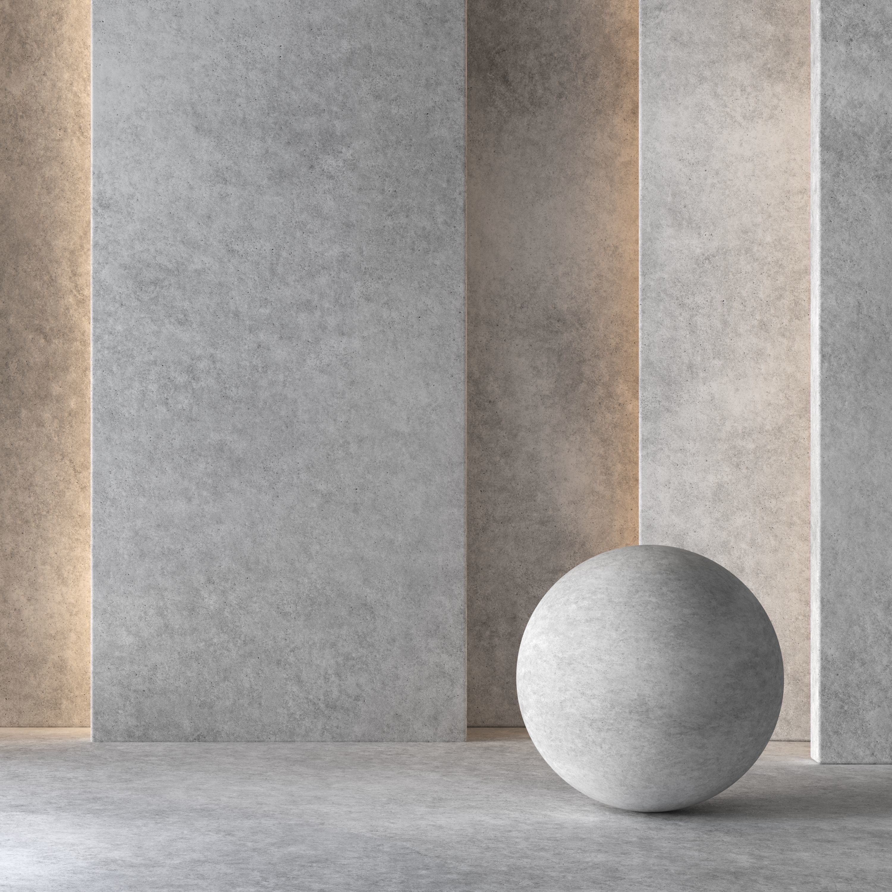 3 Decorative Concrete Plaster-Seamless-Tileable-DrCG No 60 3D model ...