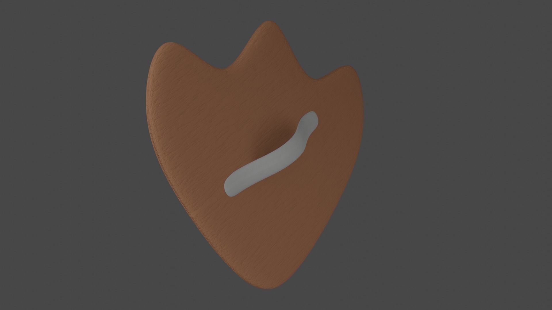 Gingerbread Shield Prop 3D model | CGTrader