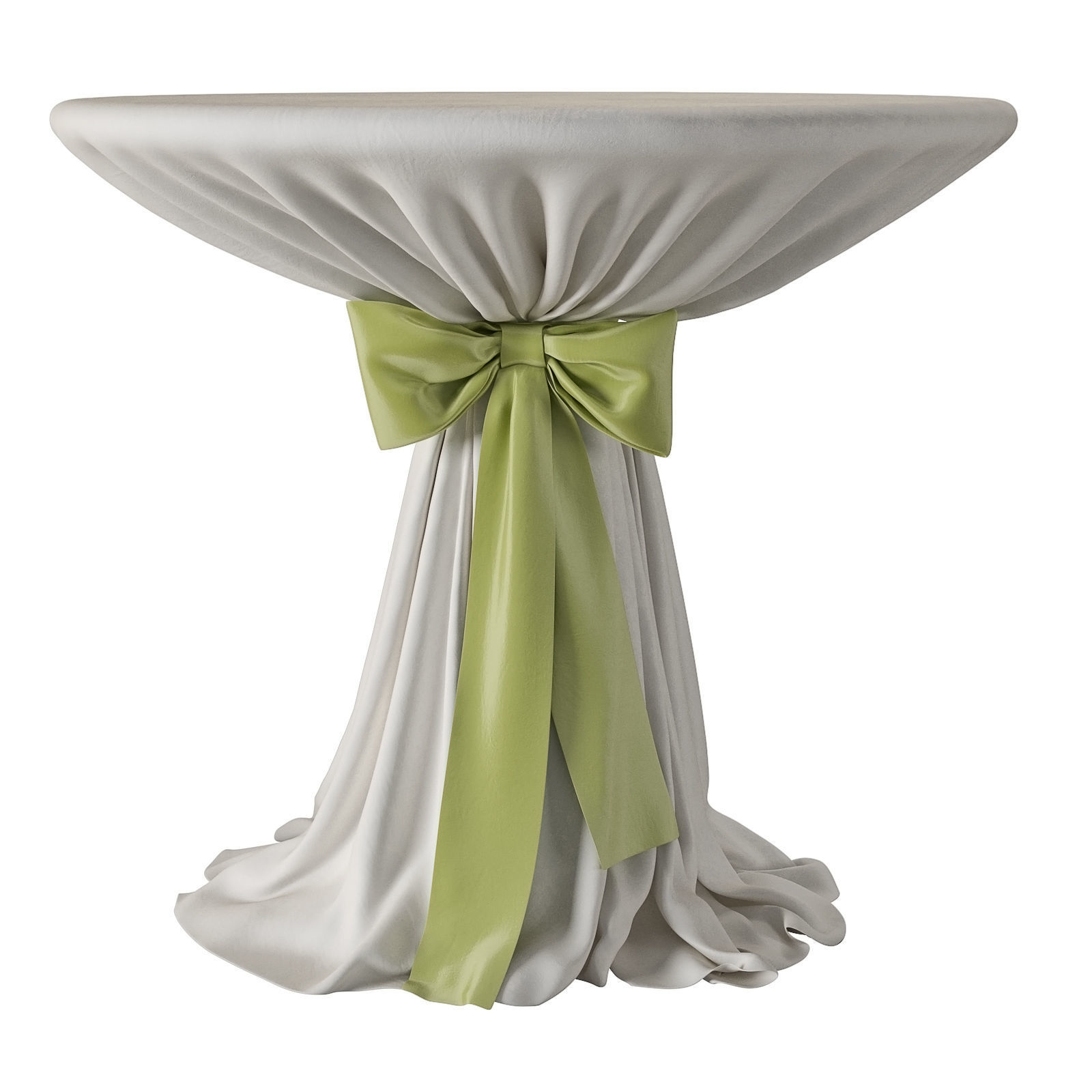 3D model Banquet tables with bow VR / AR / low-poly | CGTrader
