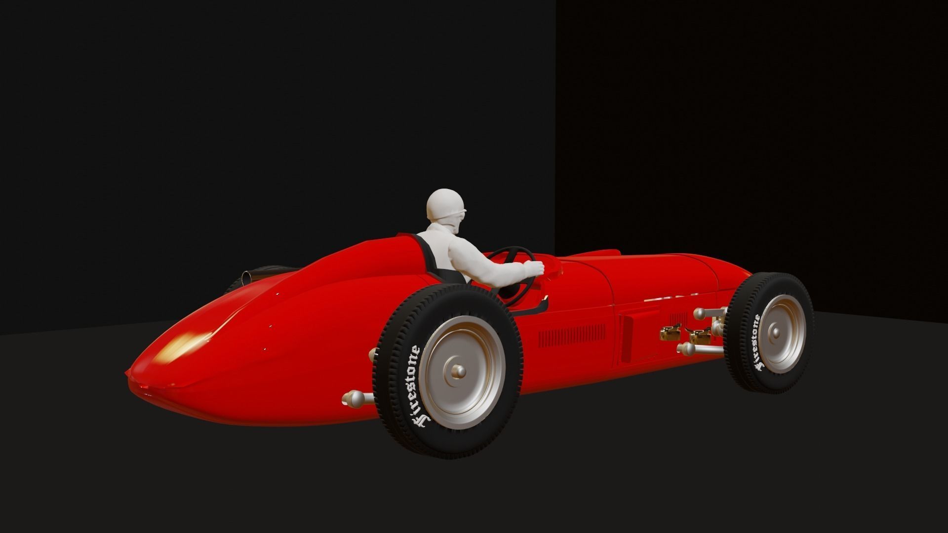 Kurtis Craft Indy Racer Midget Racer ready to print 3D model 3D ...