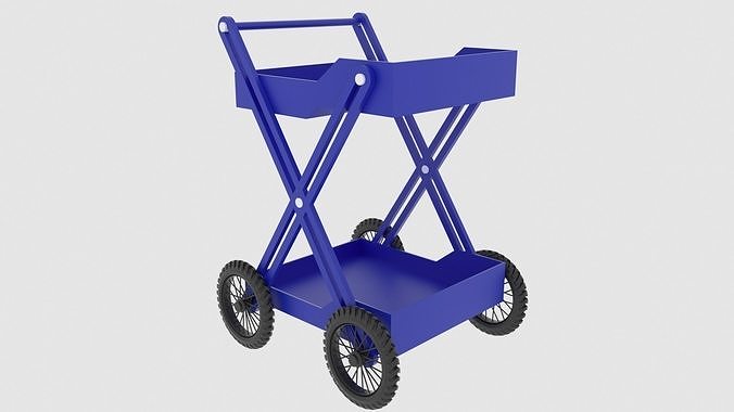 Folding Cart 3D model | CGTrader