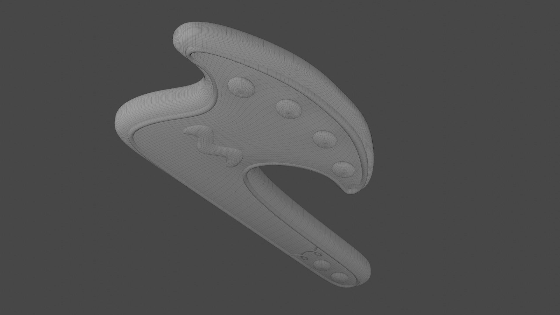 Gingerbread Axe Prop 3D model | CGTrader