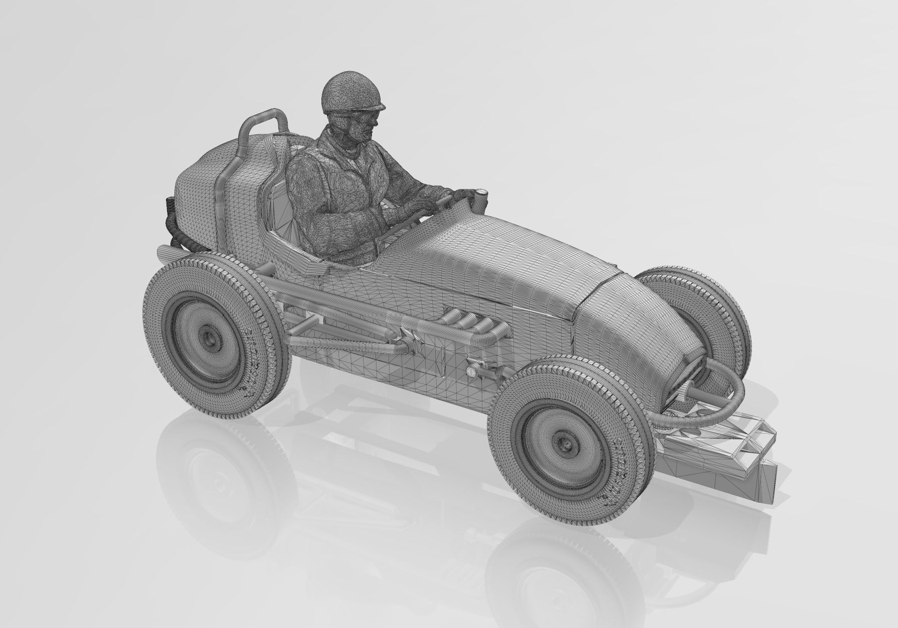 Holeshot Midget Racer ready to print 3D model 3D printable | CGTrader
