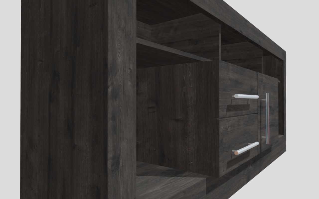 3D model Rack tv VR / AR / low-poly | CGTrader