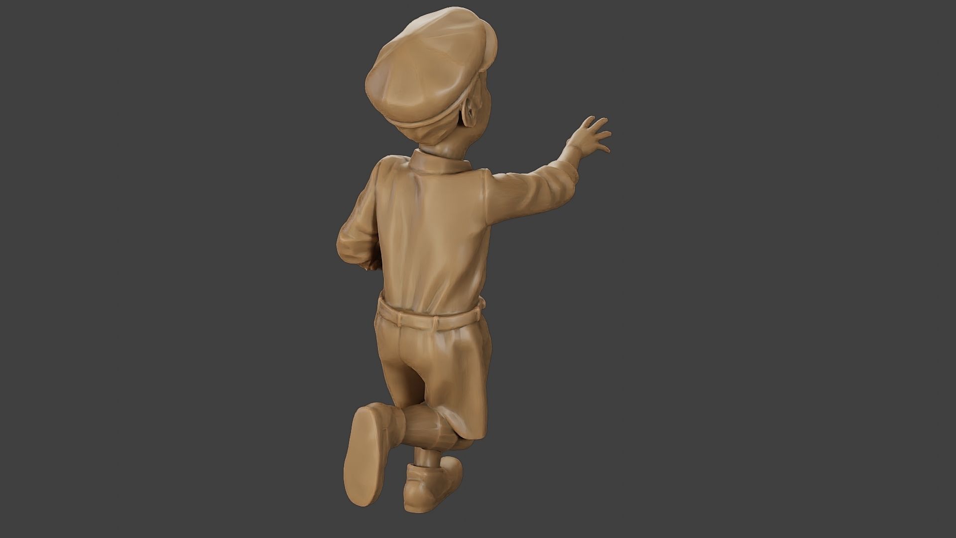ww2 Scared Little Boy SLB1 004 3D model 3D printable | CGTrader