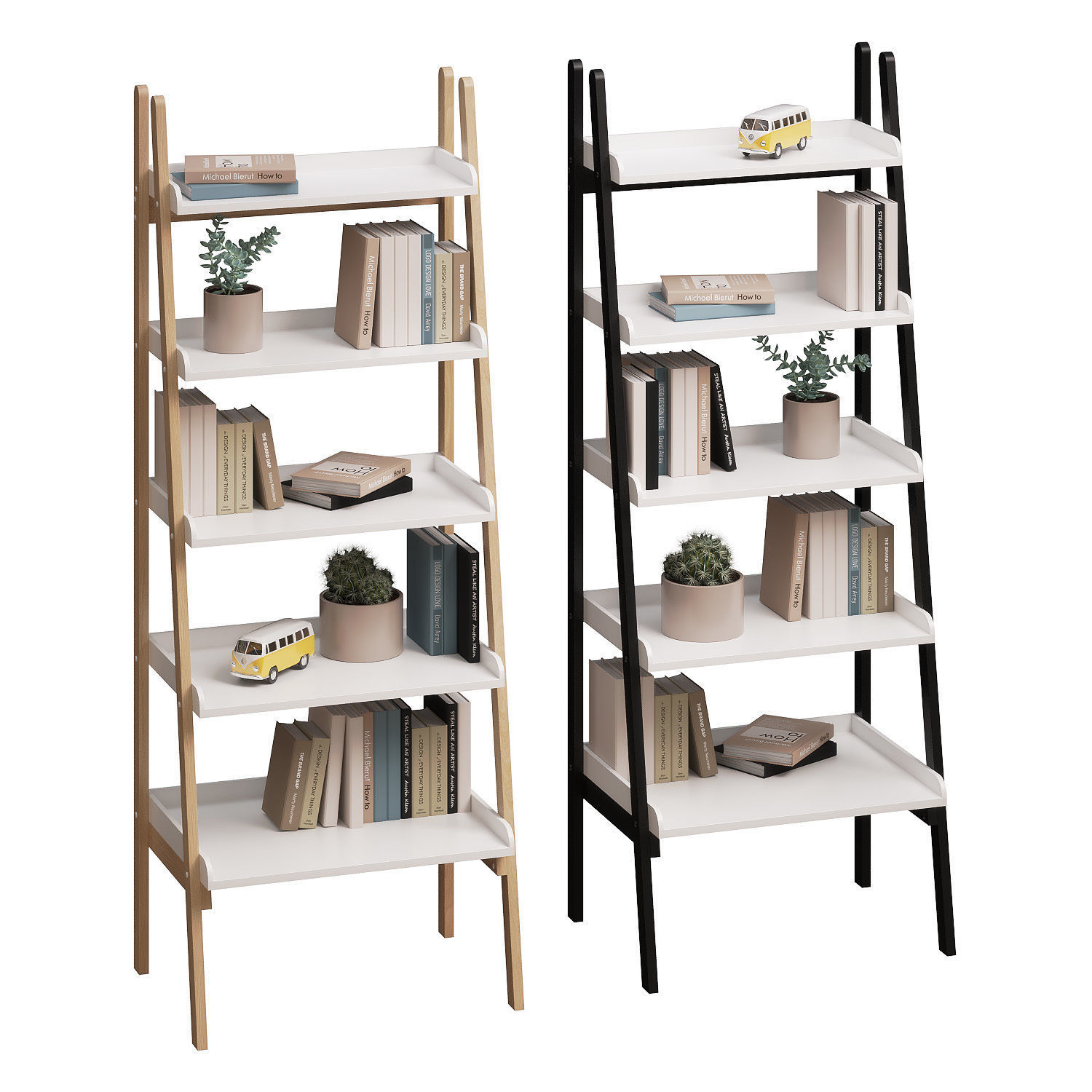 Bookcases Copenhagen 3D model | CGTrader