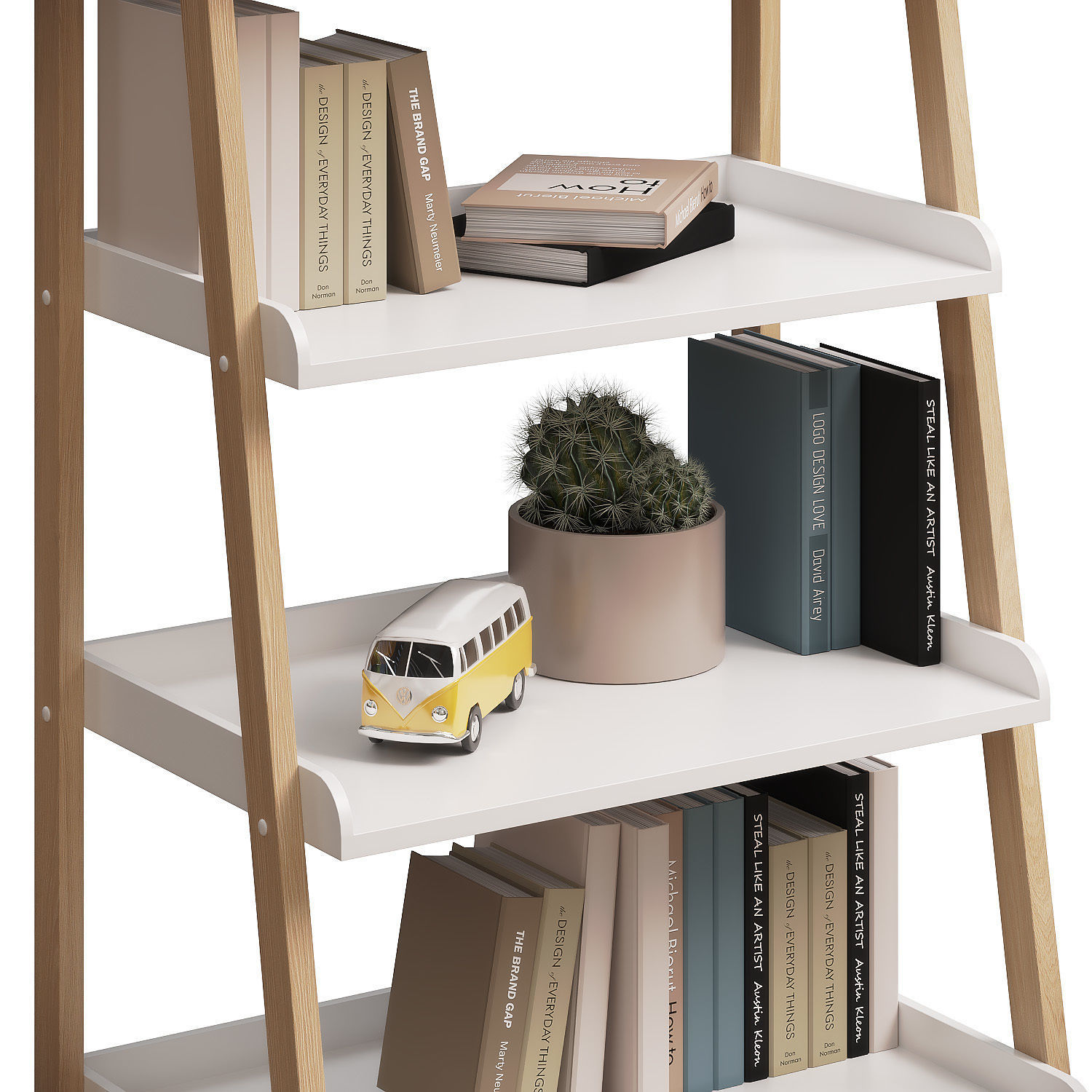 Bookcases Copenhagen 3D model | CGTrader
