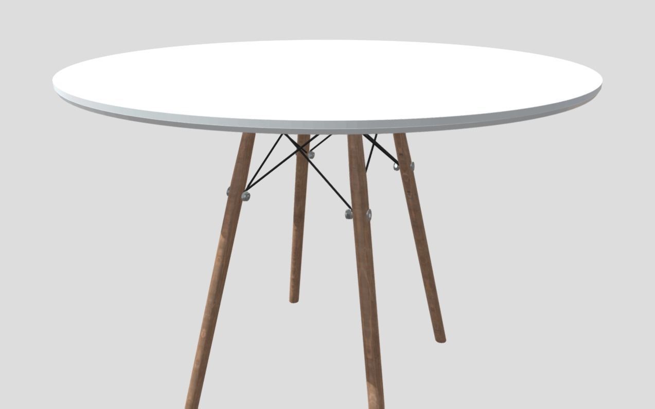 3D model Circular table VR / AR / low-poly | CGTrader
