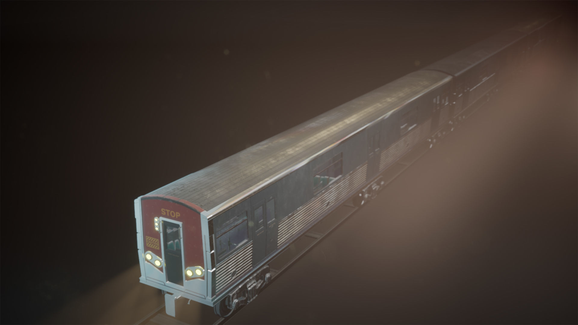 3D model Modular Train 33 Assets VR / AR / low-poly | CGTrader