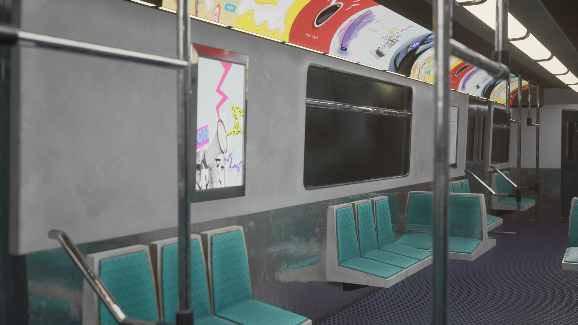 3D model Modular Train 33 Assets VR / AR / low-poly | CGTrader