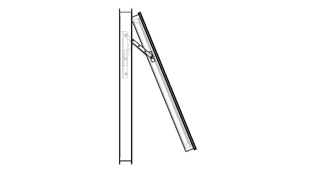 Casement Window- Top Hung 3D model rigged | CGTrader