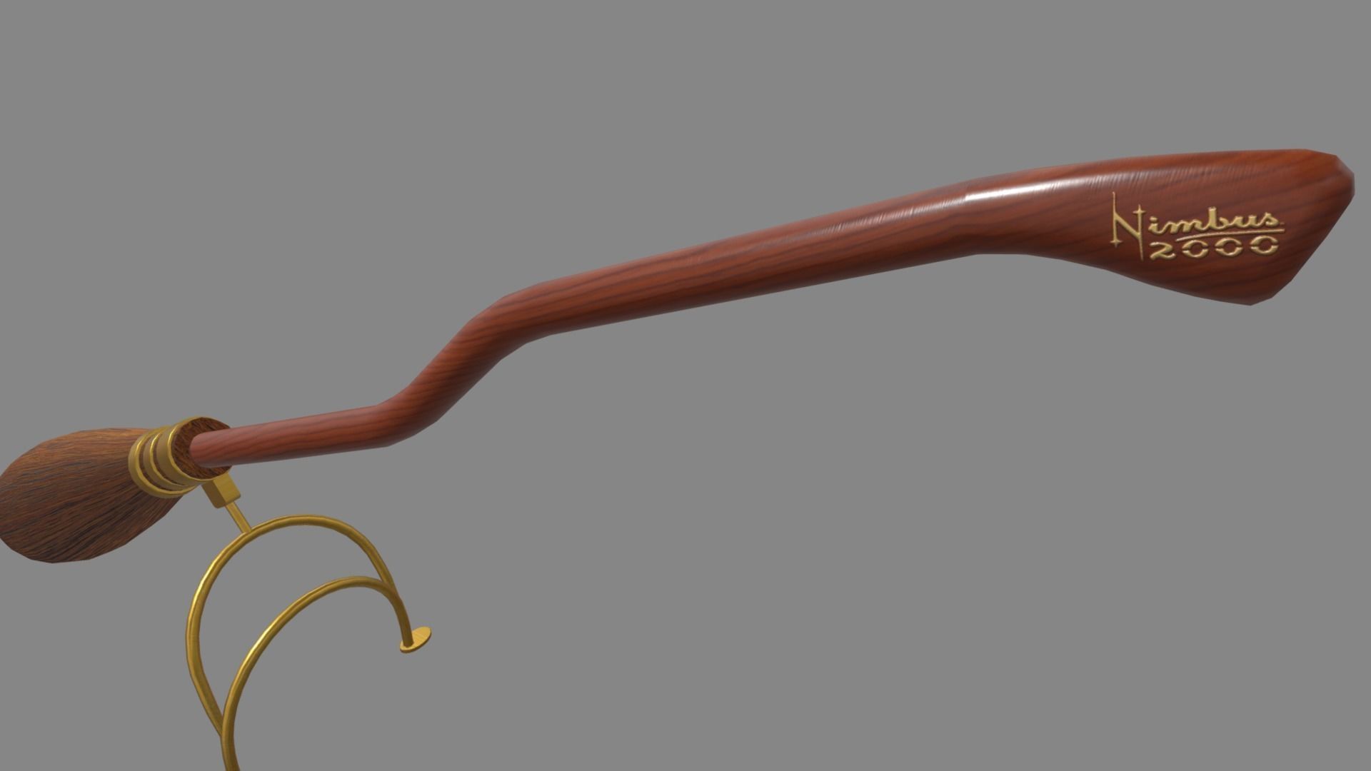 3D model Nimbus 2000 Harry Potter VR / AR / low-poly | CGTrader