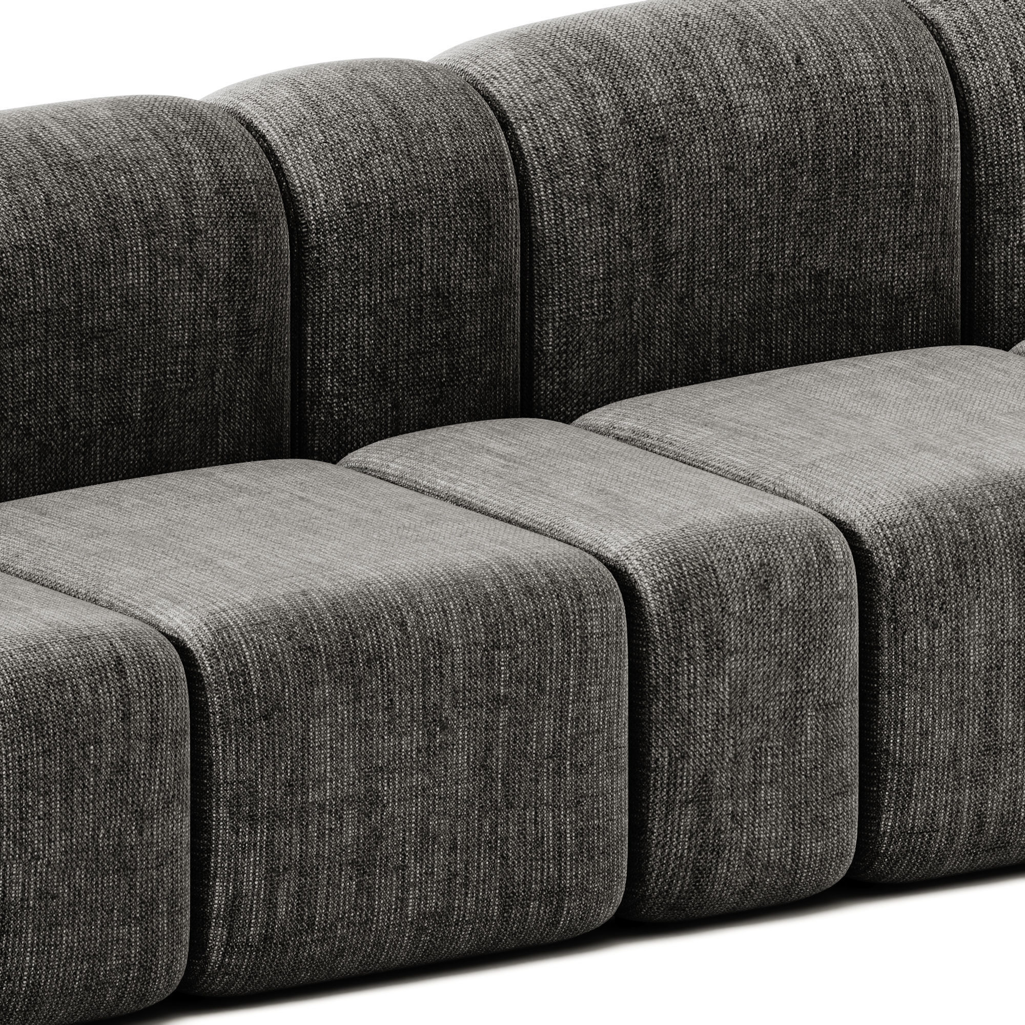 Bla Station Bob Modul Hide Sofa 3D model | CGTrader