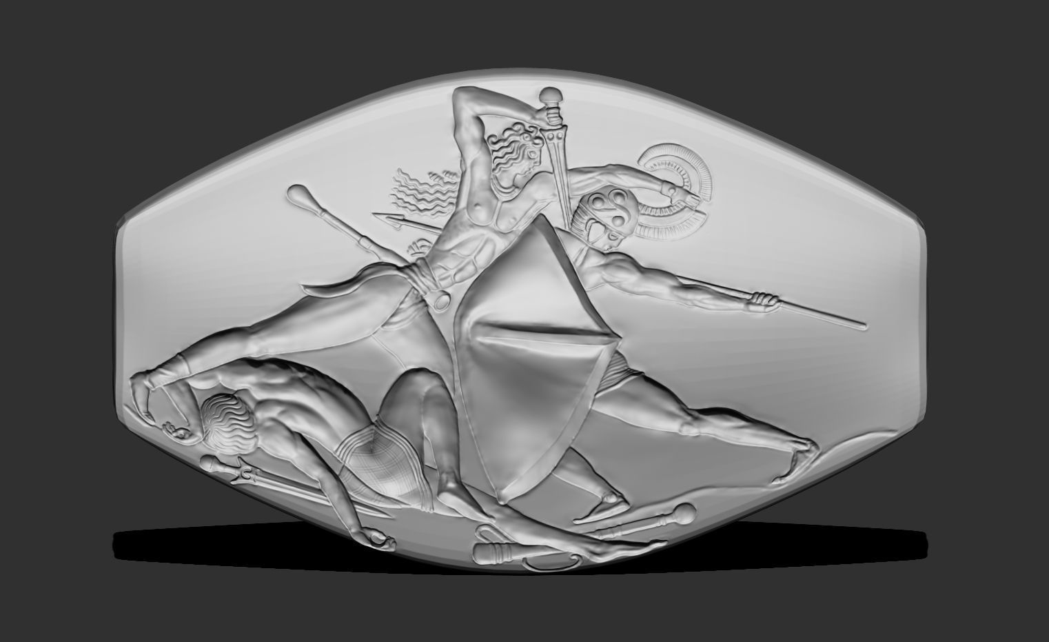 Pylos Combat Agate Replica 3D model 3D printable | CGTrader